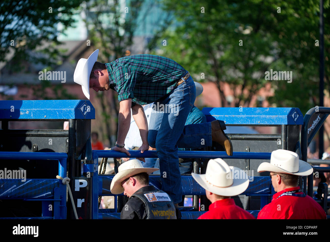 Calgary stampede rodeo prince william hi-res stock photography and ...