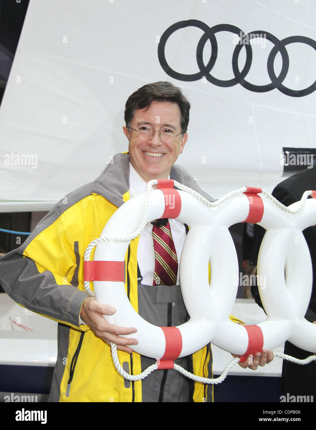 Apr. 20, 2011 - New York, New York, U.S. - Comedian STEPHEN COLBERT ...