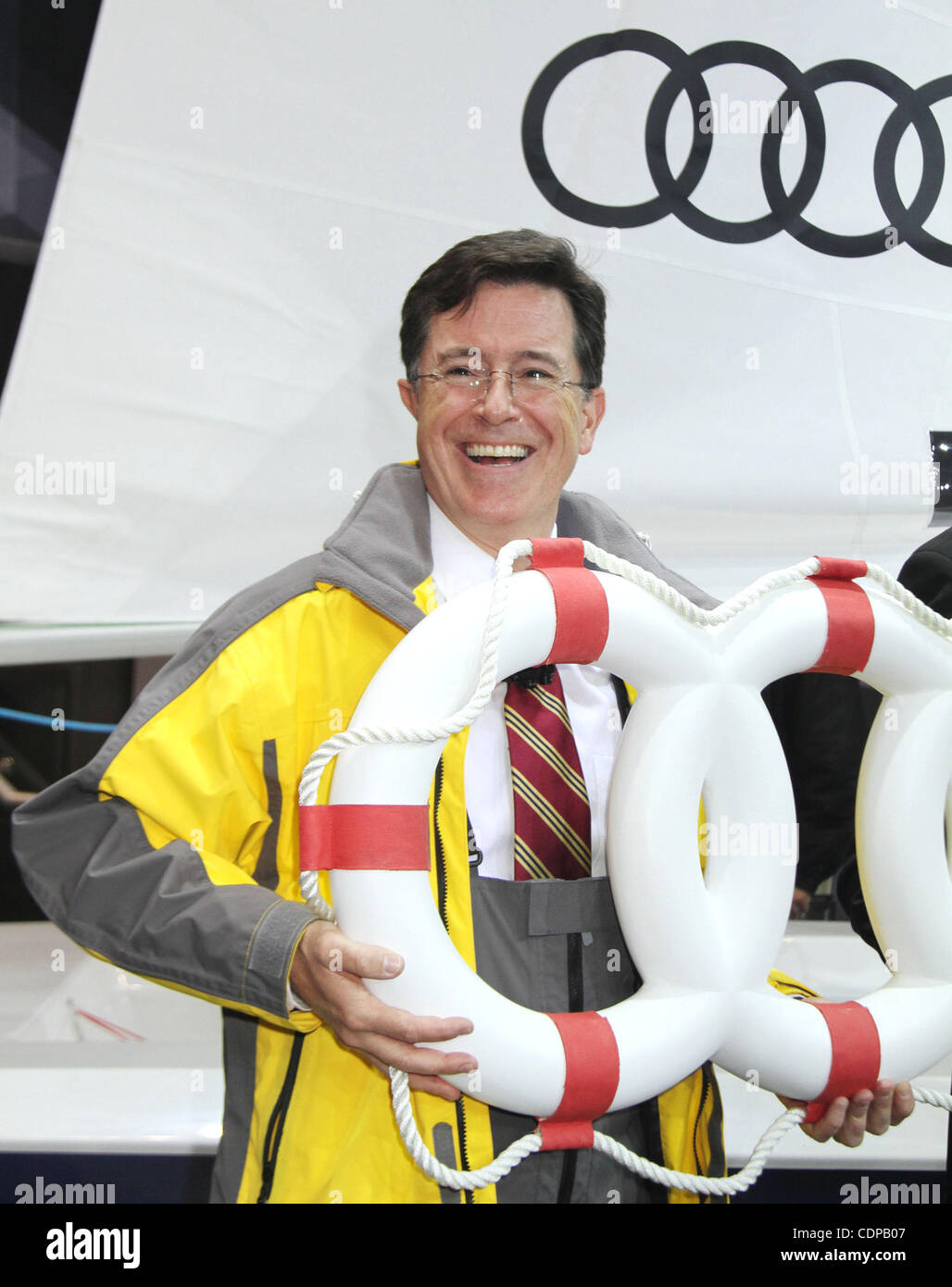 Apr. 20, 2011 - New York, New York, U.S. - Comedian STEPHEN COLBERT ...