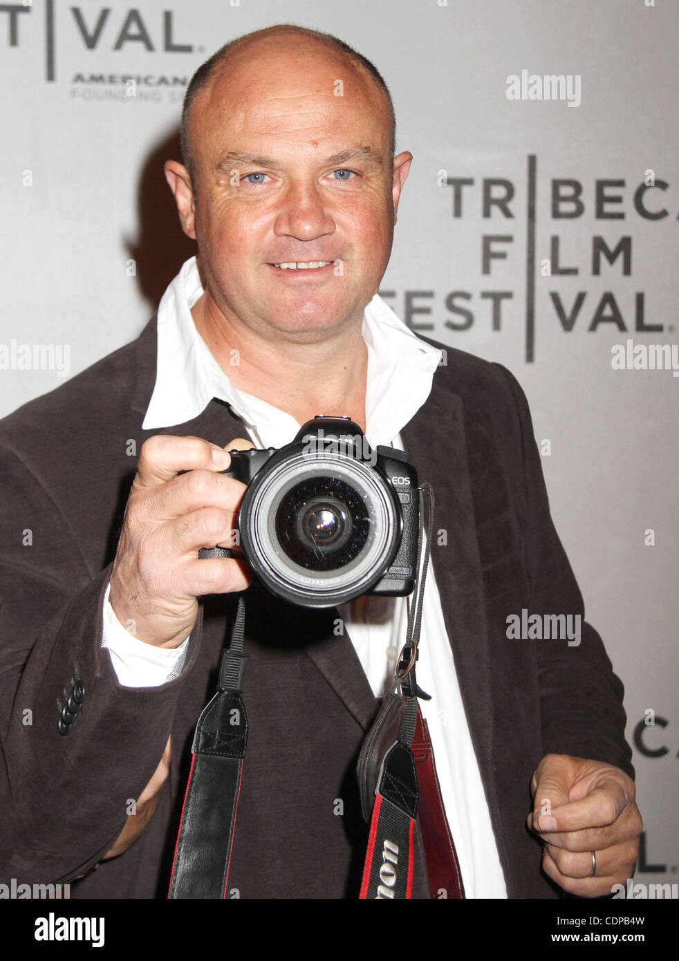 Apr. 21, 2011 - New York, New York, U.S. - Photographer GREG MARINOVICH ...