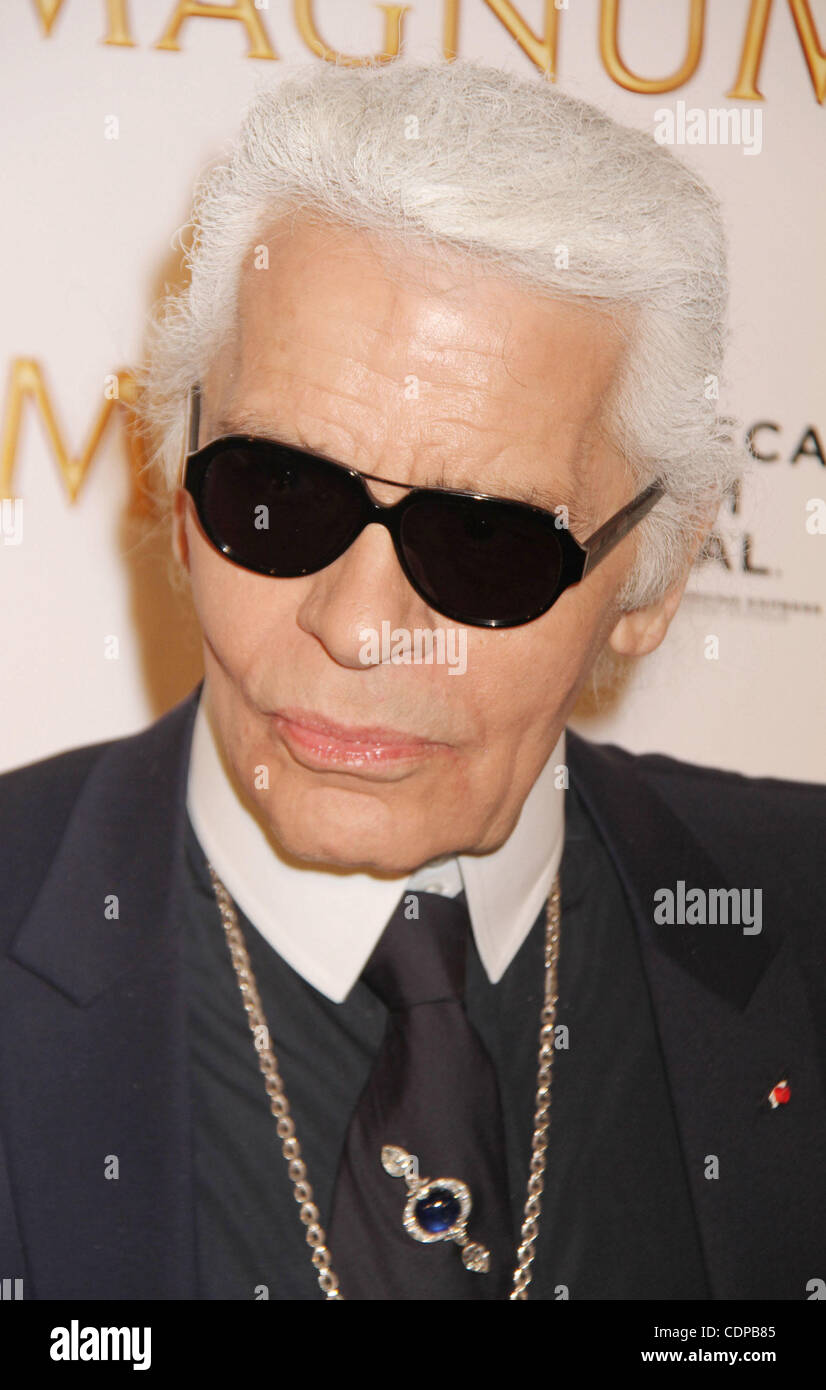 Apr. 21, 2011 - New York, New York, U.S. - Designer KARL LAGERFELD ...