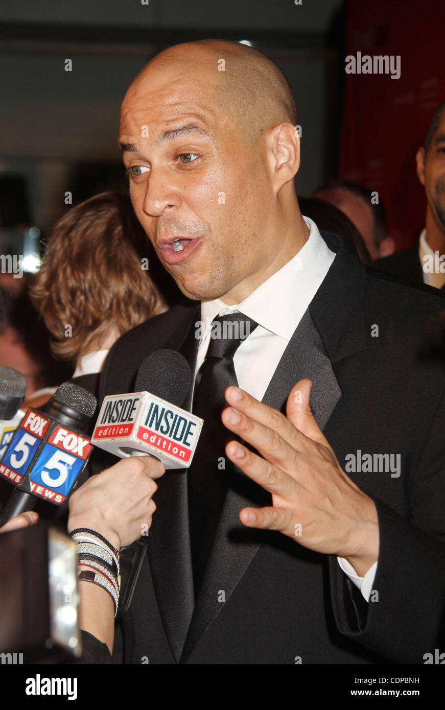Apr. 26, 2011 - New York, New York, U.S. - Mayor of Newark, NJ, CORY ...