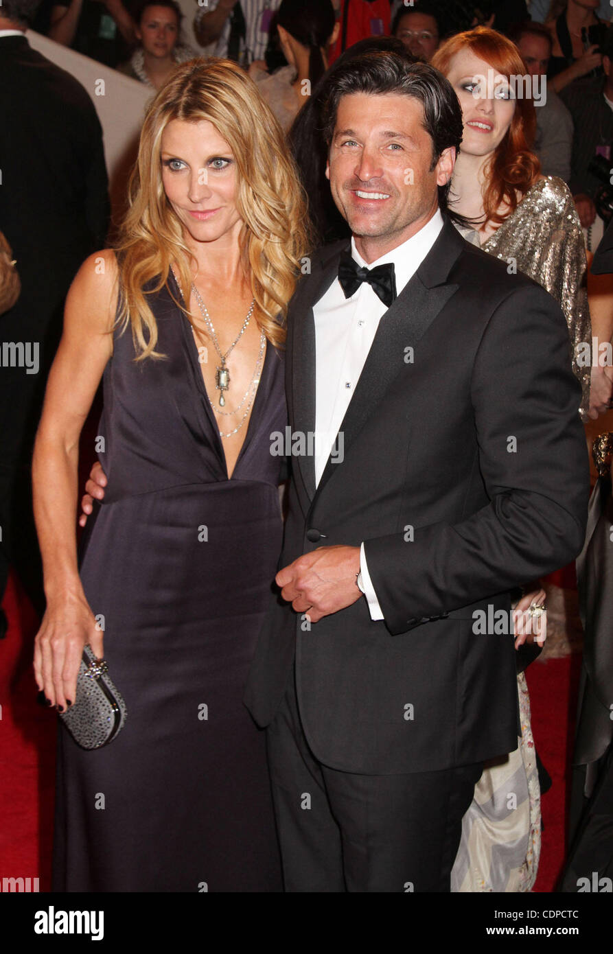 May 2, 2011 - New York, New York, U.S. - JILL FINK and PATRICK DEMPSEY ...