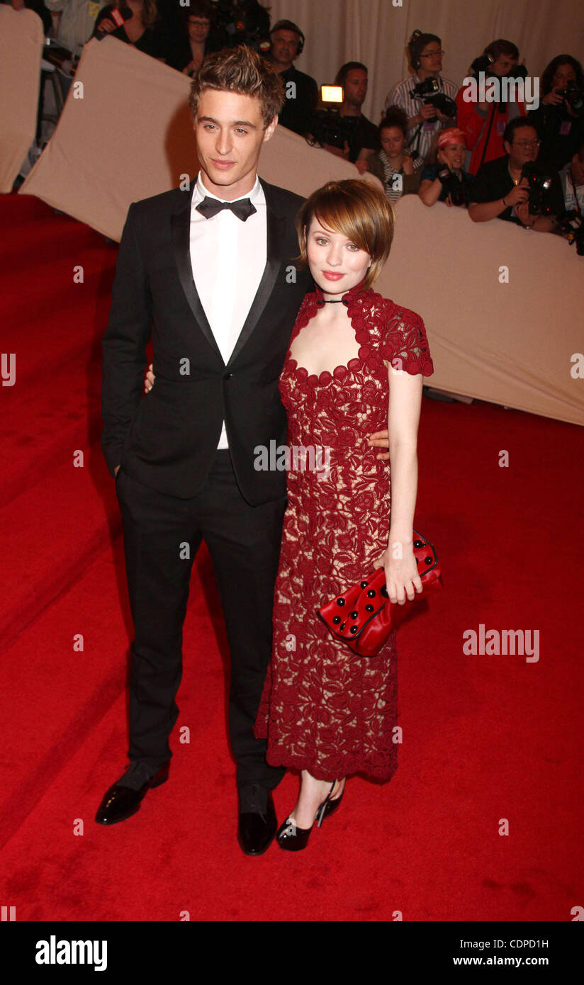 May 2, 2011 - New York, New York, U.S. - Actor MAX IRONS and EMILY ...