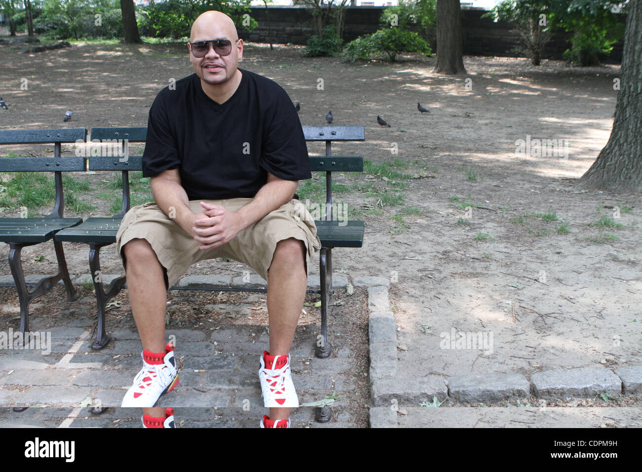 Rapper Fat Joe is photographed in Central Park, Manhattan June 9, 2011 ...