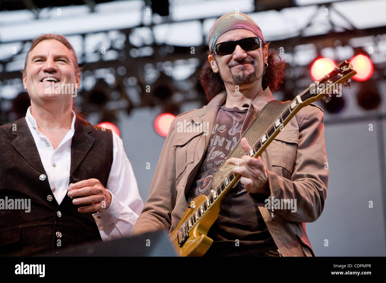 7/2/2011 - Del Mar, CA USA - Singer MAX CARL and guitarist BRUCE KULICK ...