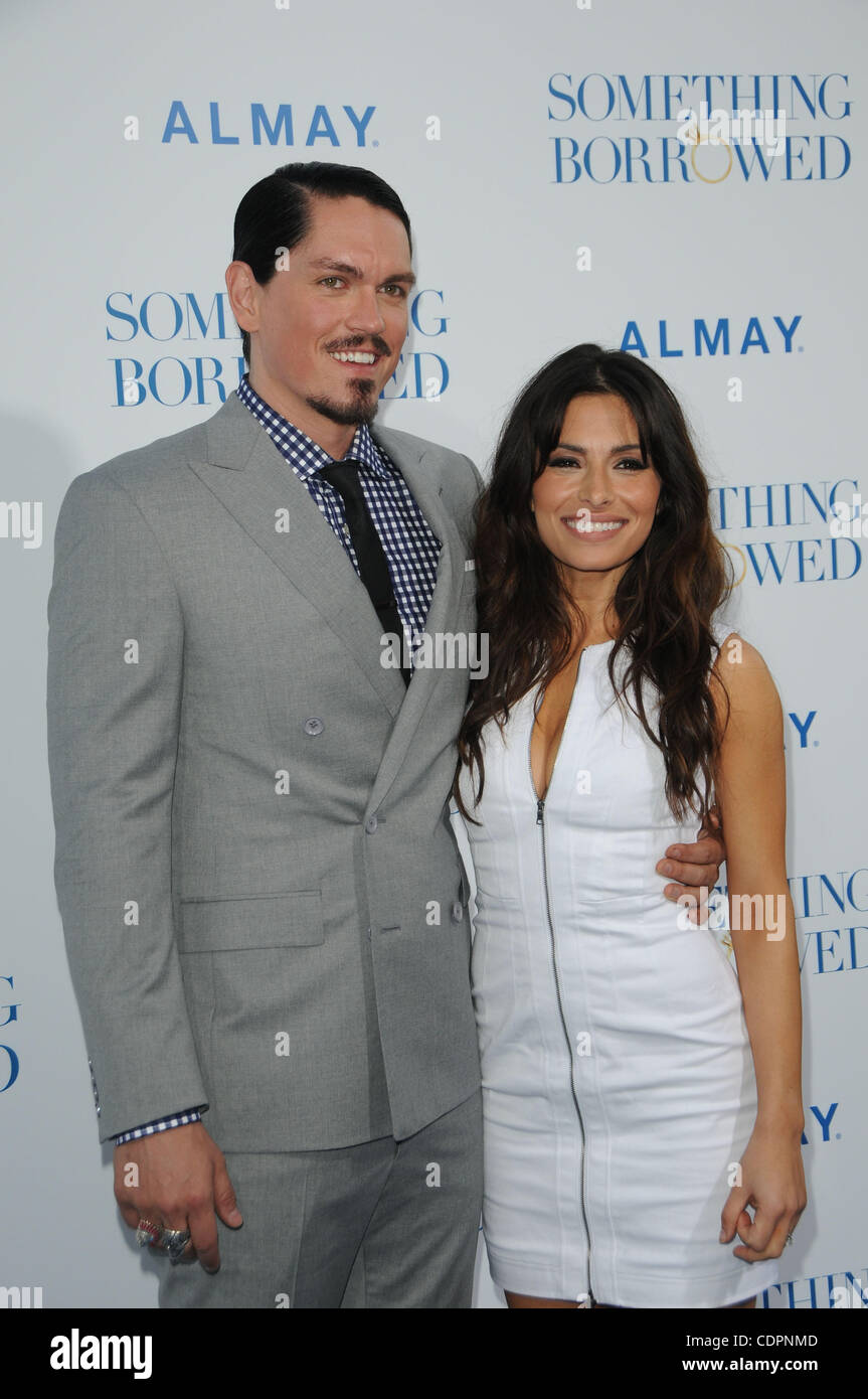 May 3, 2011 - Los Angeles, California, U.S. - Steve Howey, Sarah Shahi ...