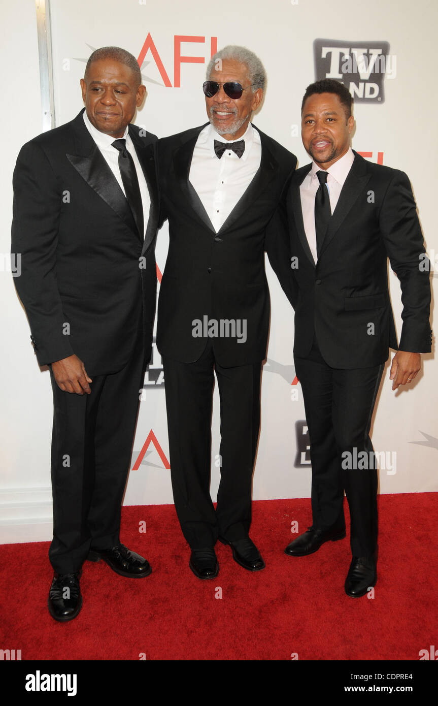 June 9, 2011 - Los Angeles, California, U.S. - Forest Whitaker, Morgan ...