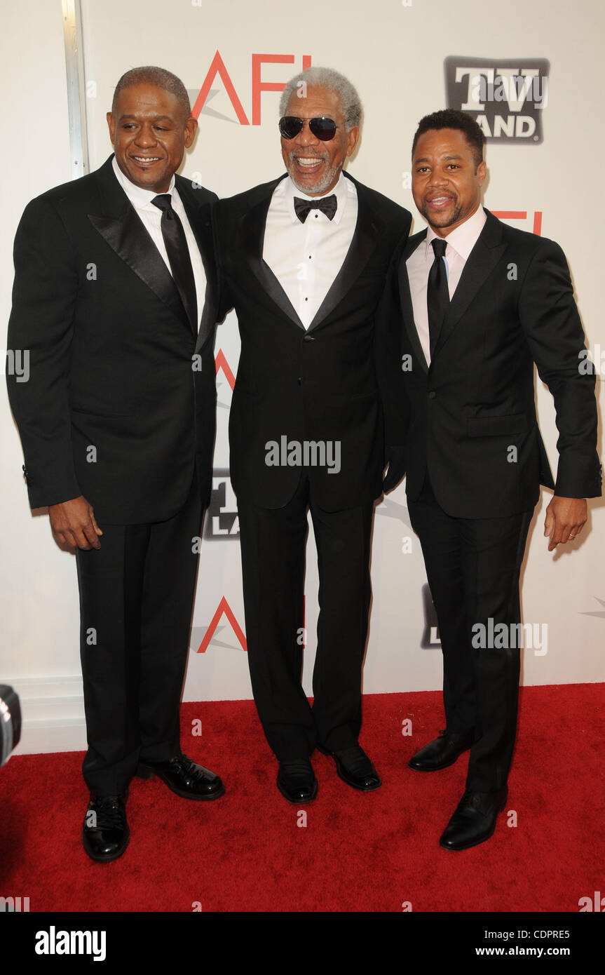 June 9, 2011 - Los Angeles, California, U.S. - Forest Whitaker, Morgan ...