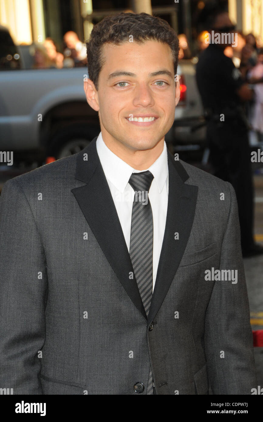 Rami malek larry crowne premiere hi-res stock photography and images ...