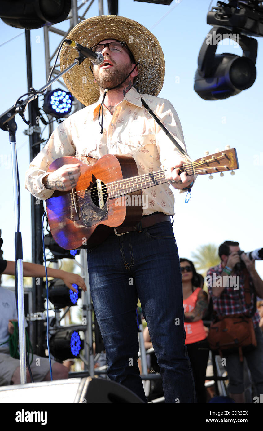 Apr 17, 2011 - Indio, California; USA - Singer / Guitarist DALLAS GREEN ...