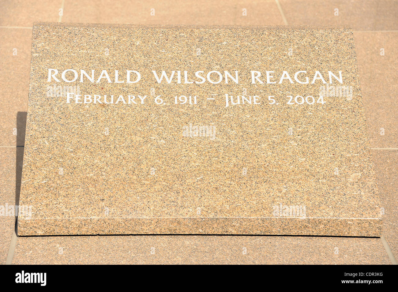 Apr 29, 2011 - Simi Valley, California; USA - The memorial where ...