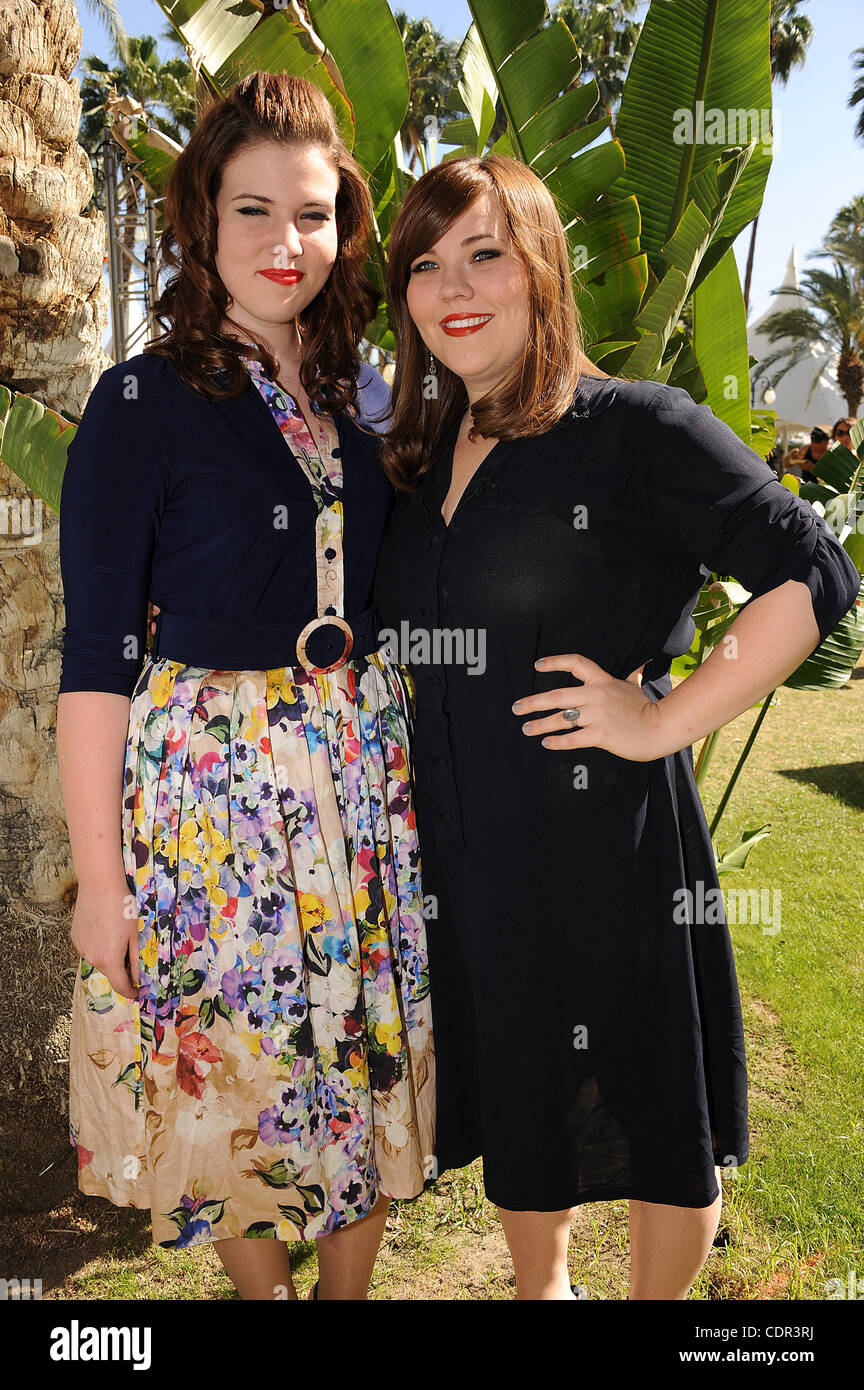 Apr. 30, 2011 - Indio, California; USA - Singing Duo LAURA ROGERS and ...