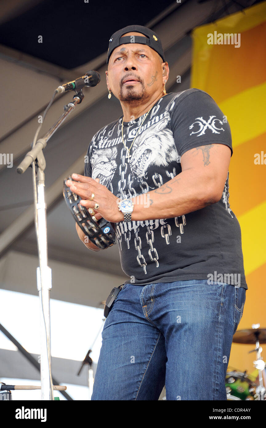 May 8, 2011 - New Orleans, Louisiana; USA - Singer AARON NEVILLE of The ...