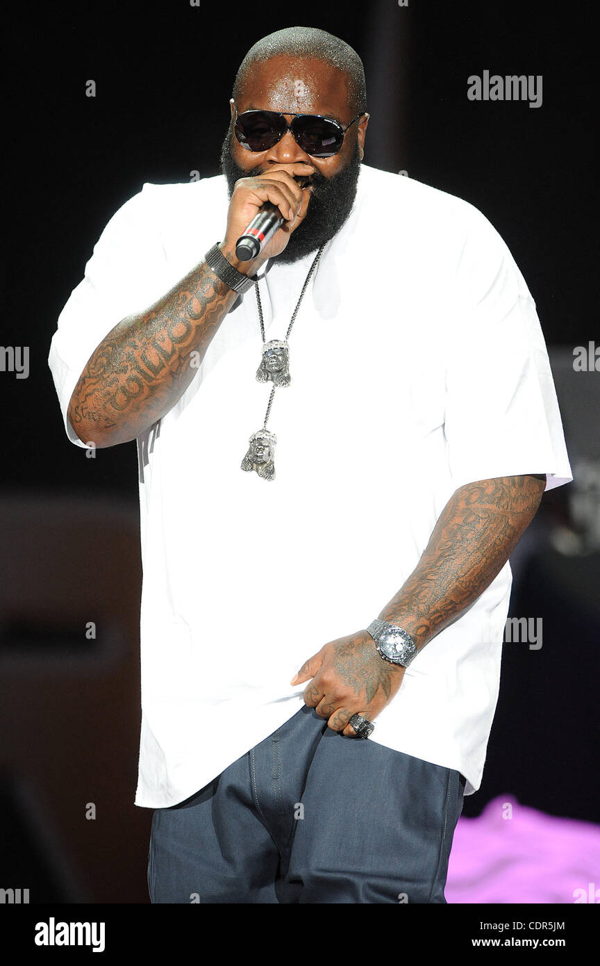 Jul 15, 2011 - Raleigh, North Carolina; USA - Rap Artist RICK ROSS ...