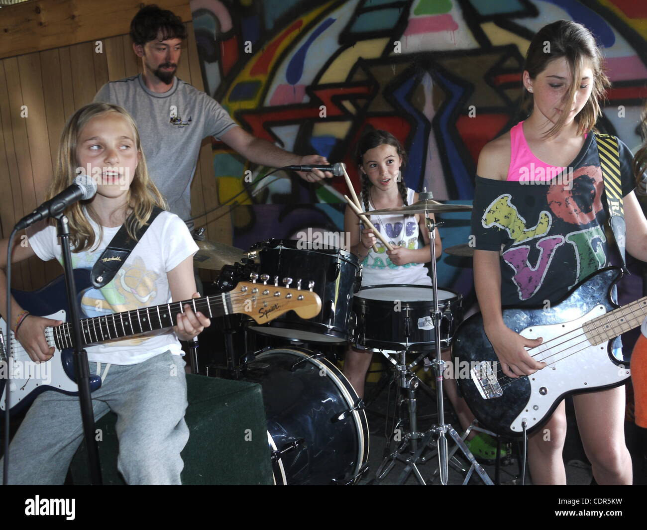 Rock Band Camp Girls