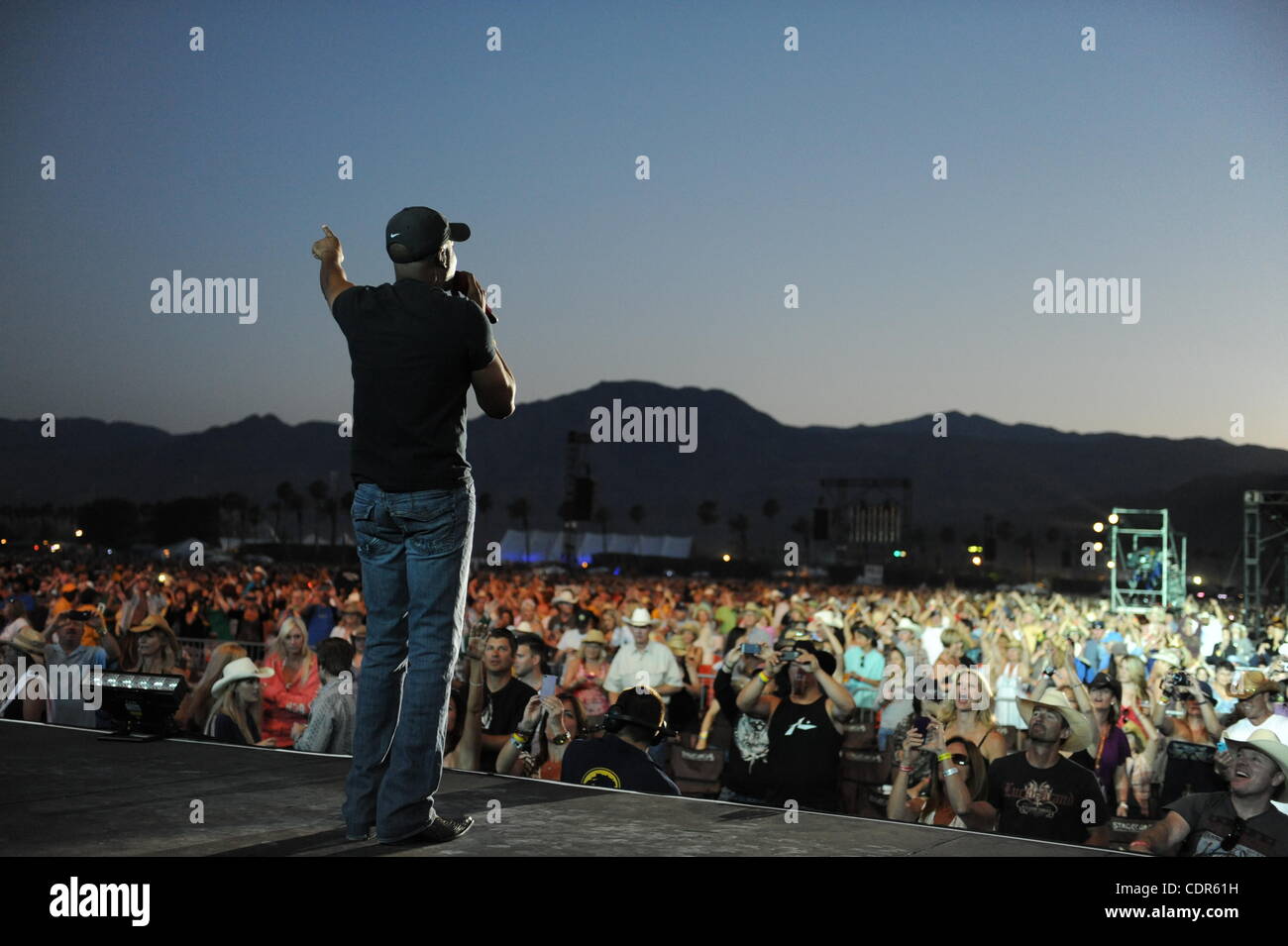 Darius rucker performs at stagecoach hi-res stock photography and ...