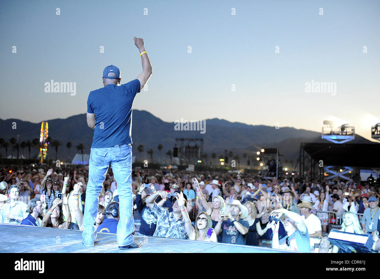 Darius rucker performs at stagecoach hi-res stock photography and ...