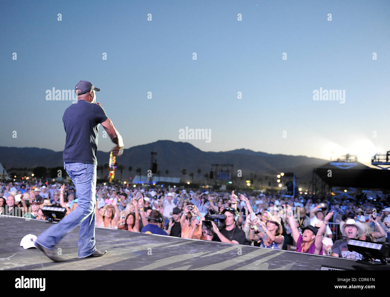Darius rucker performs at stagecoach hi-res stock photography and ...