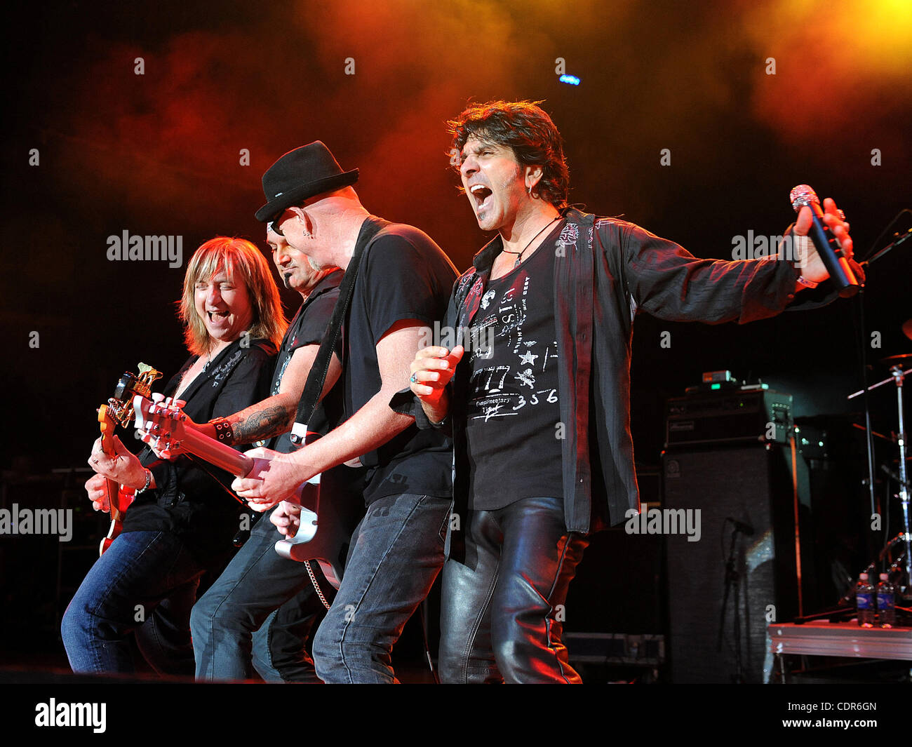 May 14, 2011 - Columbia, Maryland; USA - Singer TERRY ILOUS of the band ...