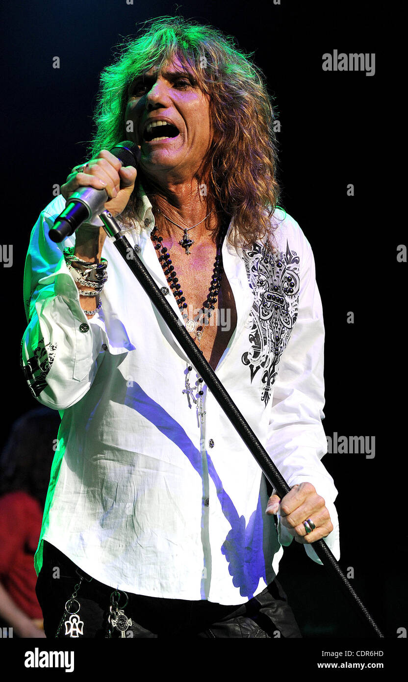 May 14, 2011 - Columbia, Maryland; USA - Singer DAVID COVERDALE of the ...