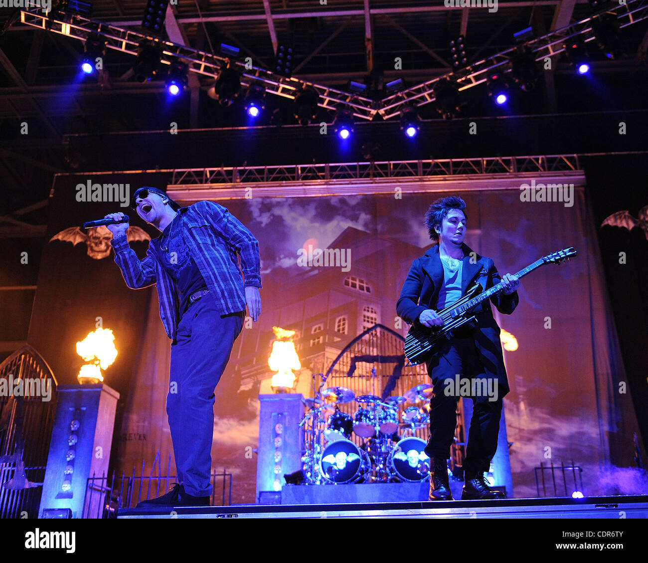 May. 21, 2011 - Columbus, Ohio; USA - Singer M. SHADOWS and Guitarist ...