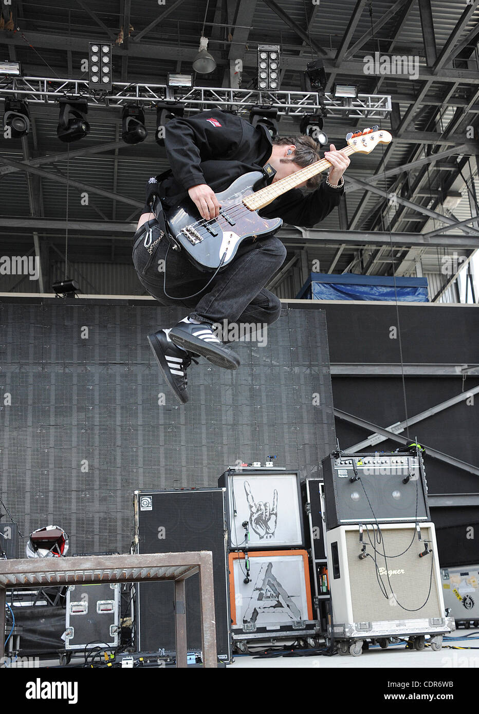 May. 22, 2011 - Columbus, Ohio; USA - Singer JESSE HASEK of the band 10 ...