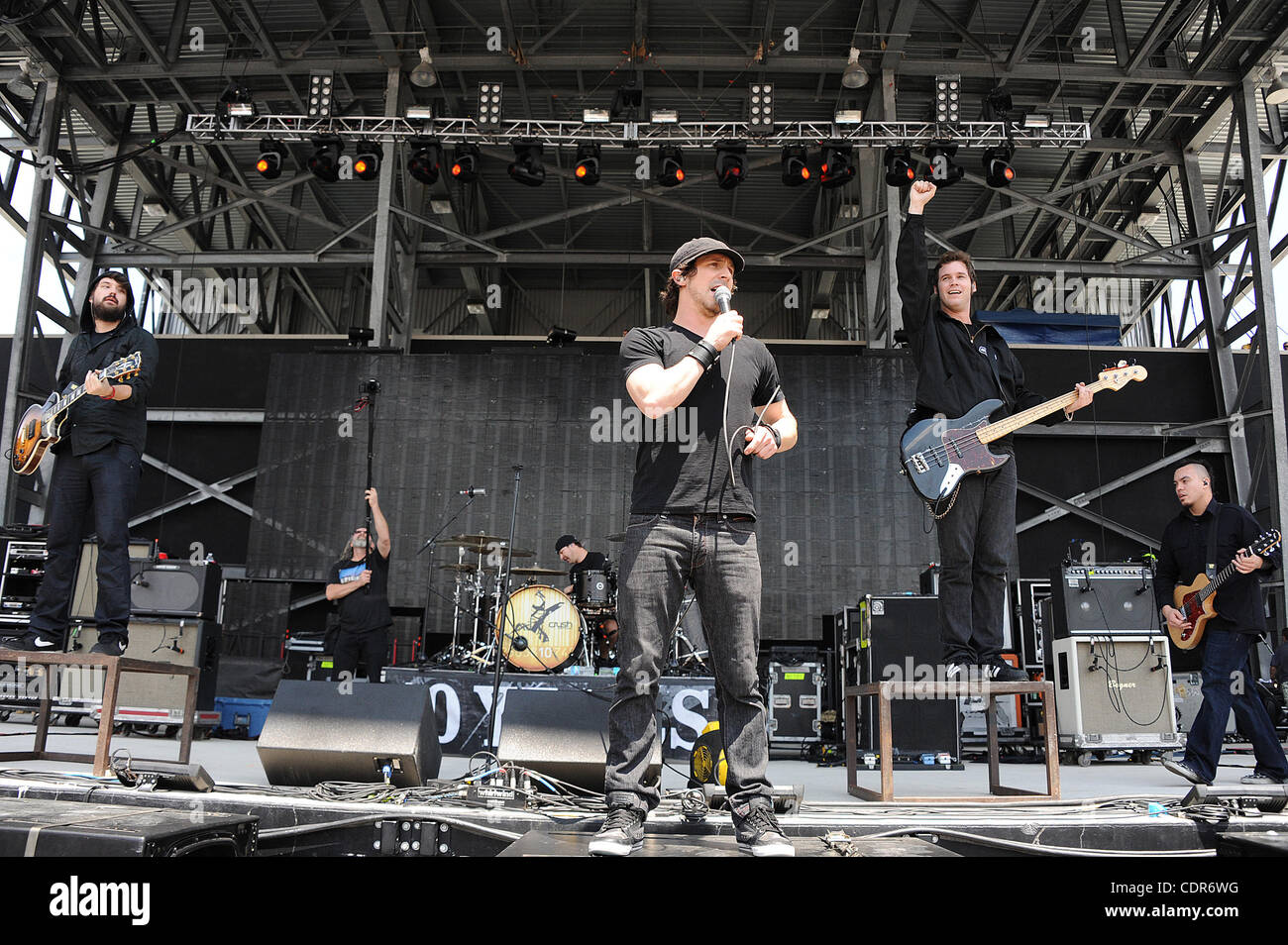 May. 22, 2011 - Columbus, Ohio; USA - (L-R) Guitarist RYAN TATER ...