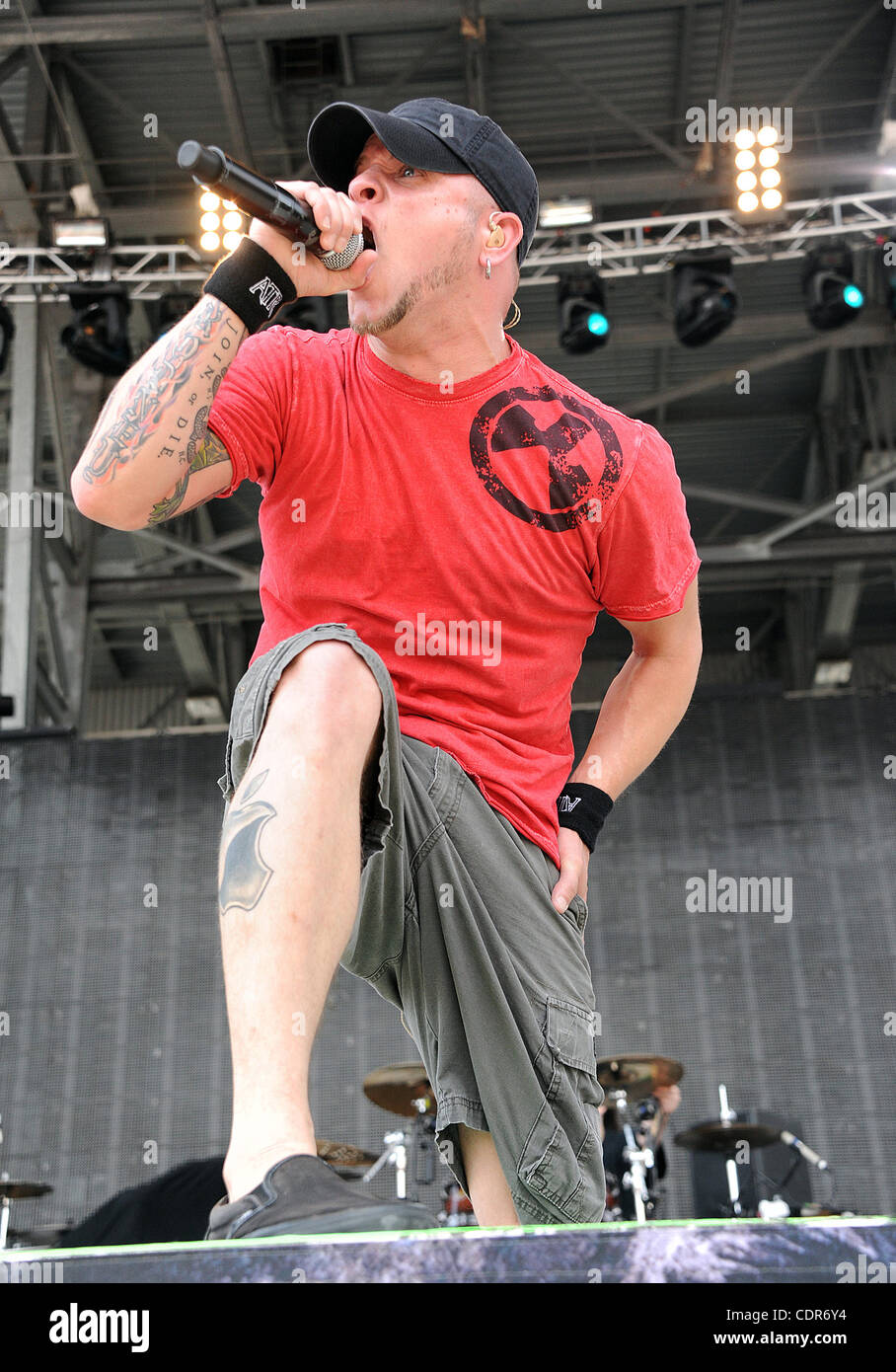 May. 22, 2011 - Columbus, Ohio; USA - Singer PHILIP LABONTE of the band ...