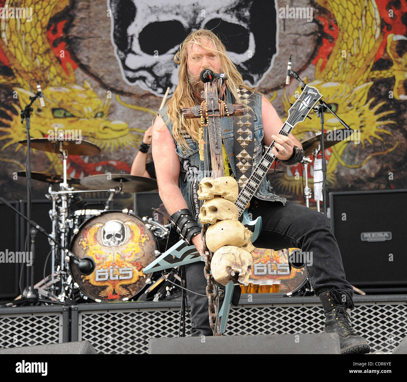 May. 22, 2011 - Columbus, Ohio; USA - Singer / Guitarist ZAKK WYLDE of ...