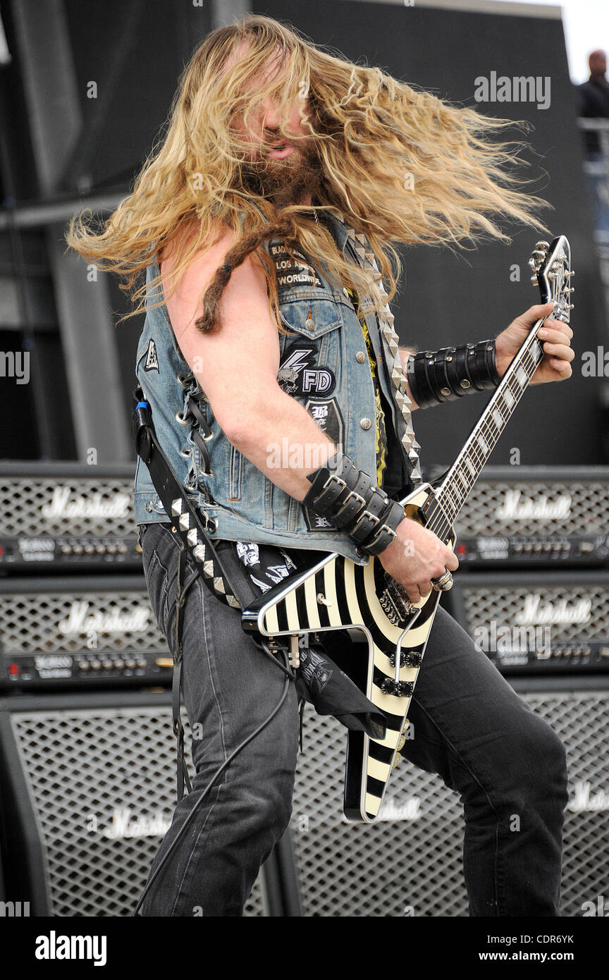 May. 22, 2011 - Columbus, Ohio; USA - Singer / Guitarist ZAKK WYLDE of ...