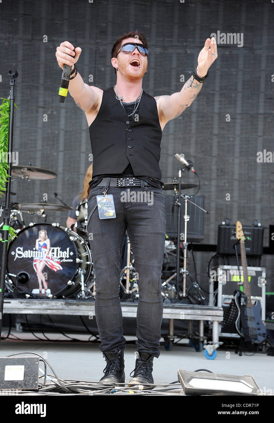 Band saving abel performs hi-res stock photography and images - Alamy