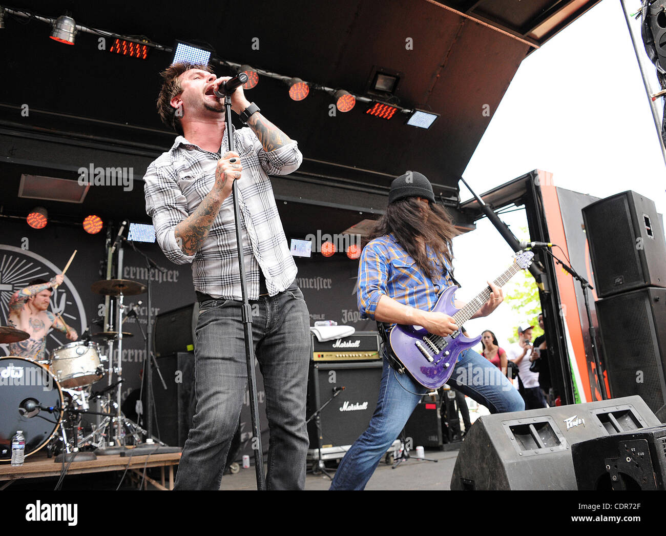 Singer keith buckley of hi-res stock photography and images - Alamy