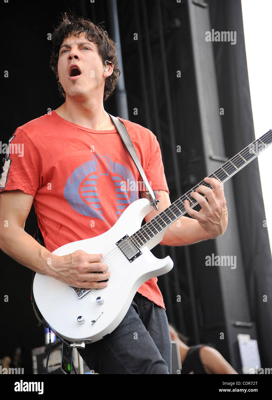 May. 22, 2011 - Columbus, Ohio; USA - Guitarist ROBB TORRES of the band ...