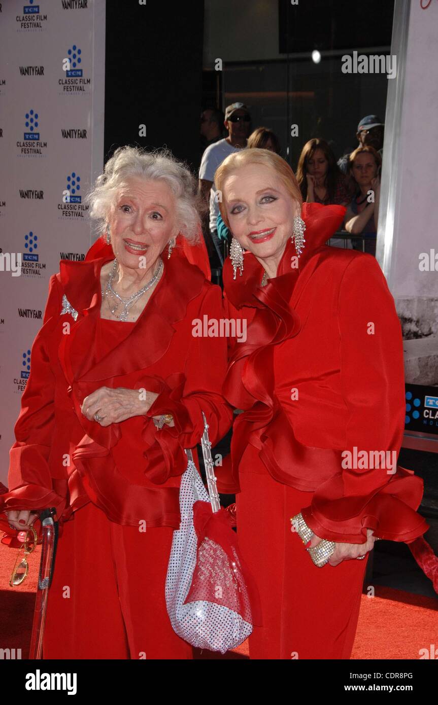 April 28, 2011 - Hollywood, California, U.S. - Ann Rutherford and Anne ...