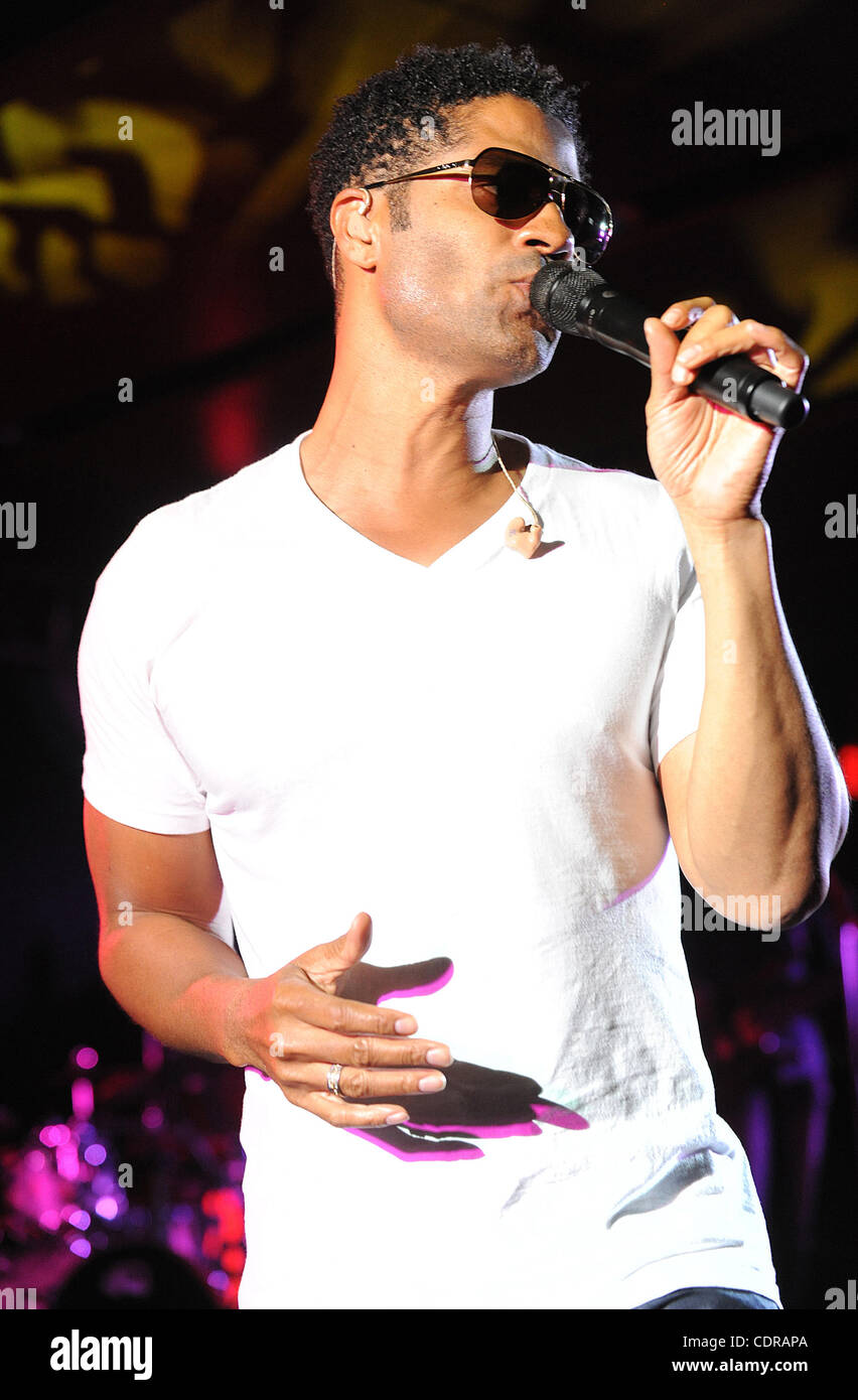 Jul 2, 2011 - New Orleans, Louisiana; USA - Singer ERIC BENET performs ...