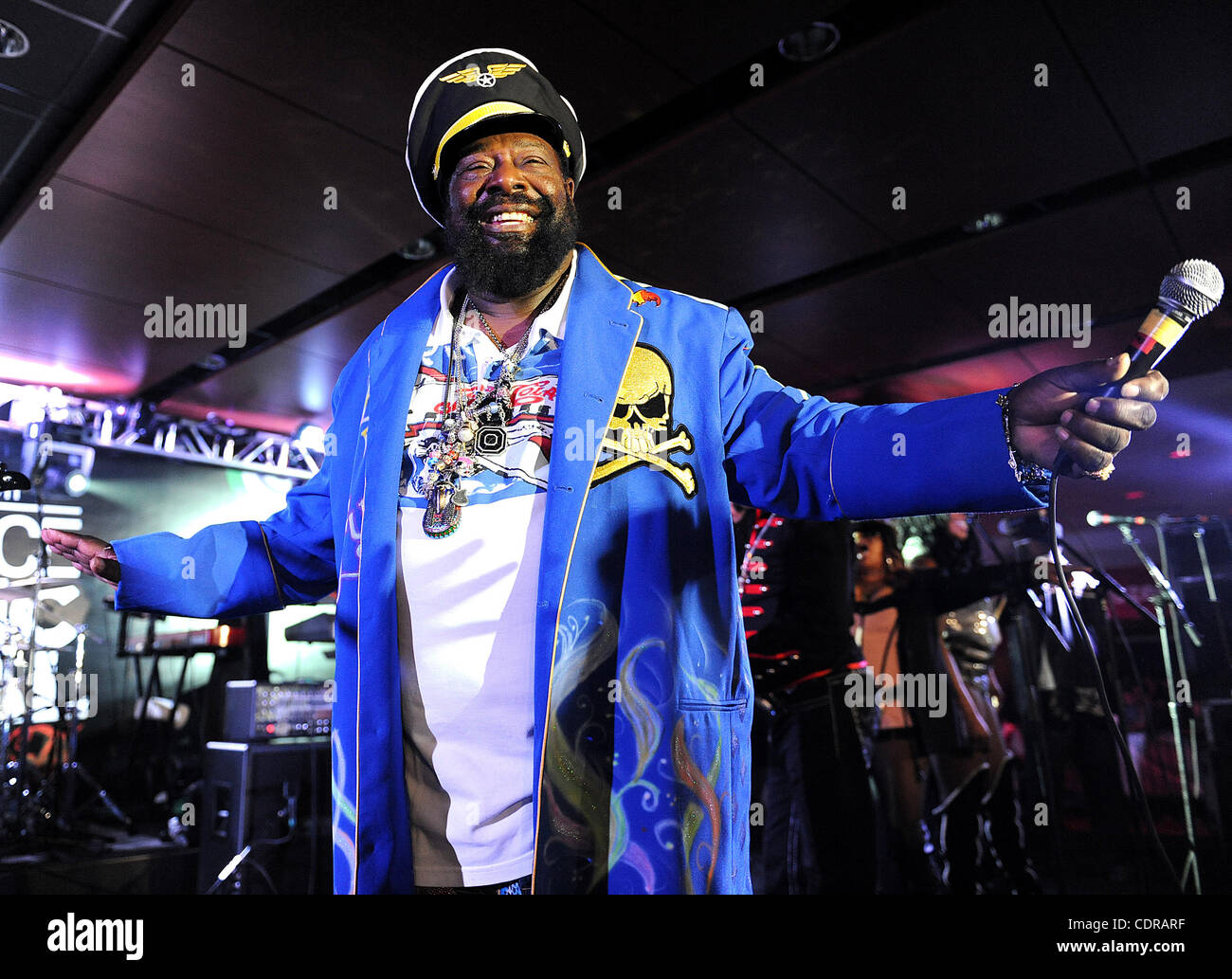 Jul 3, 2011 - New Orleans, Louisiana; USA - Singer GEORGE CLINTON ...