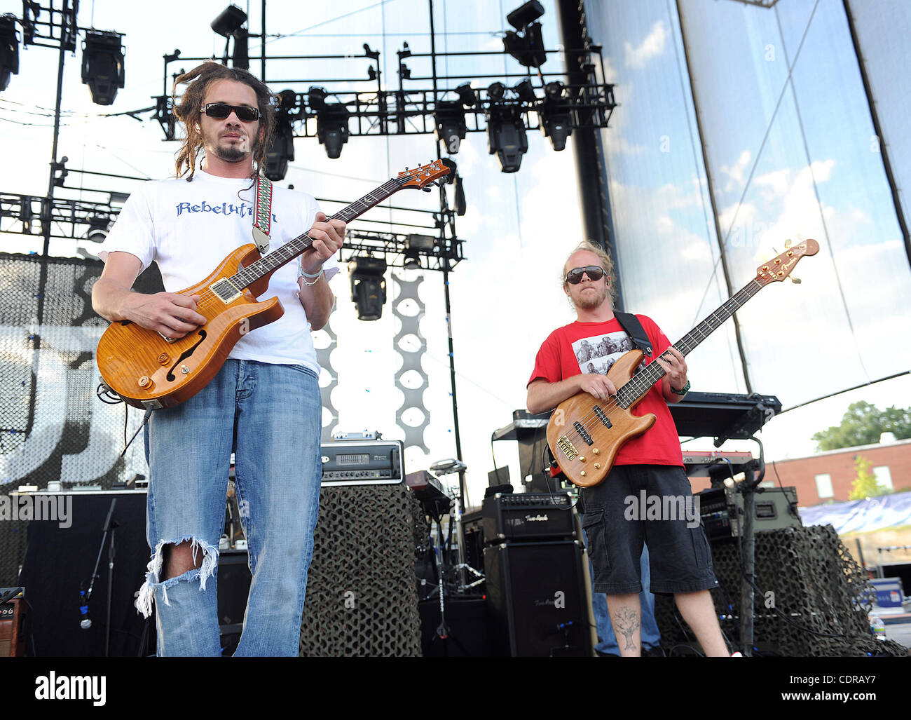 Jul 14, 2011 - Raleigh, North Carolina; USA - (L-R) Singer / Guitarist ...