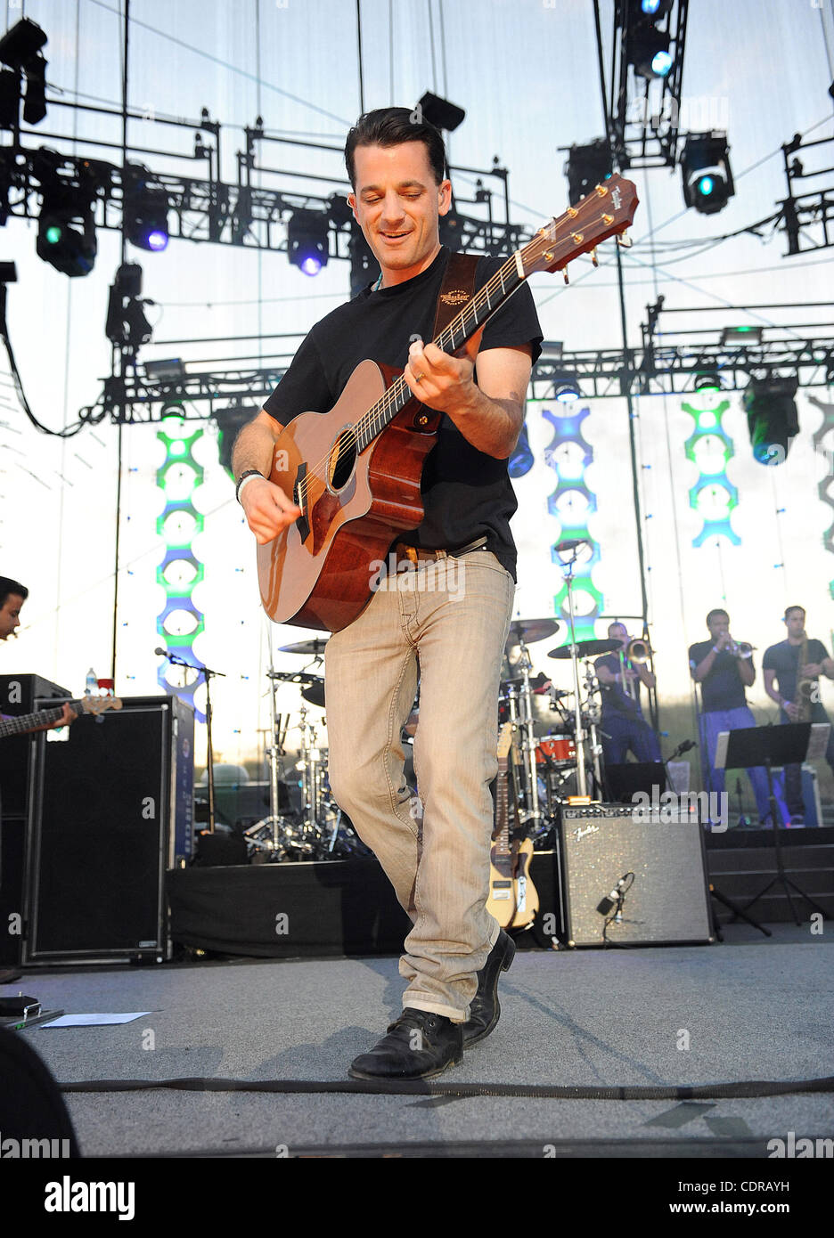 Jul 14, 2011 - Raleigh, North Carolina; USA - Singer / Guitarist MARC ...