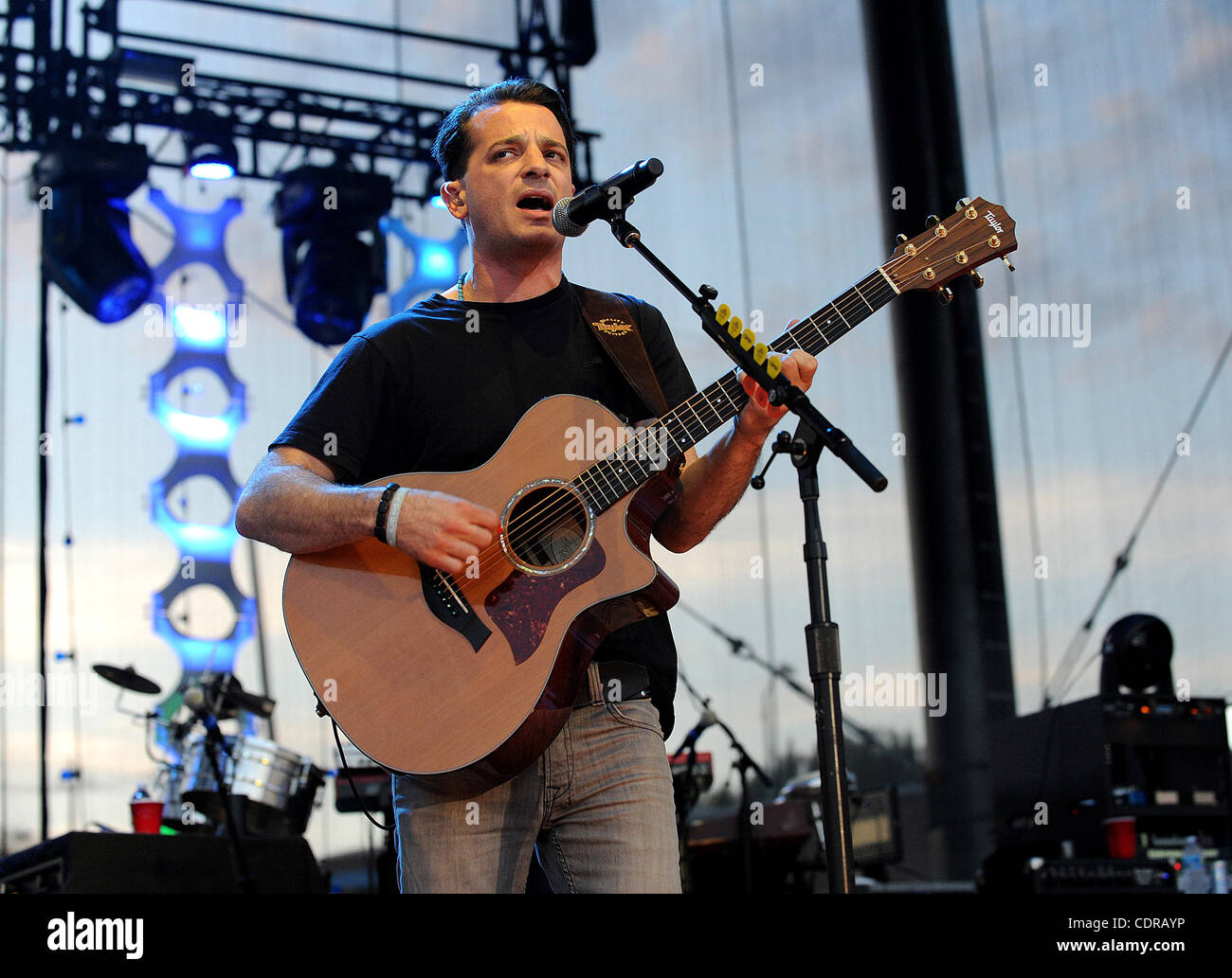 Jul 14, 2011 - Raleigh, North Carolina; USA - Singer / Guitarist MARC ...