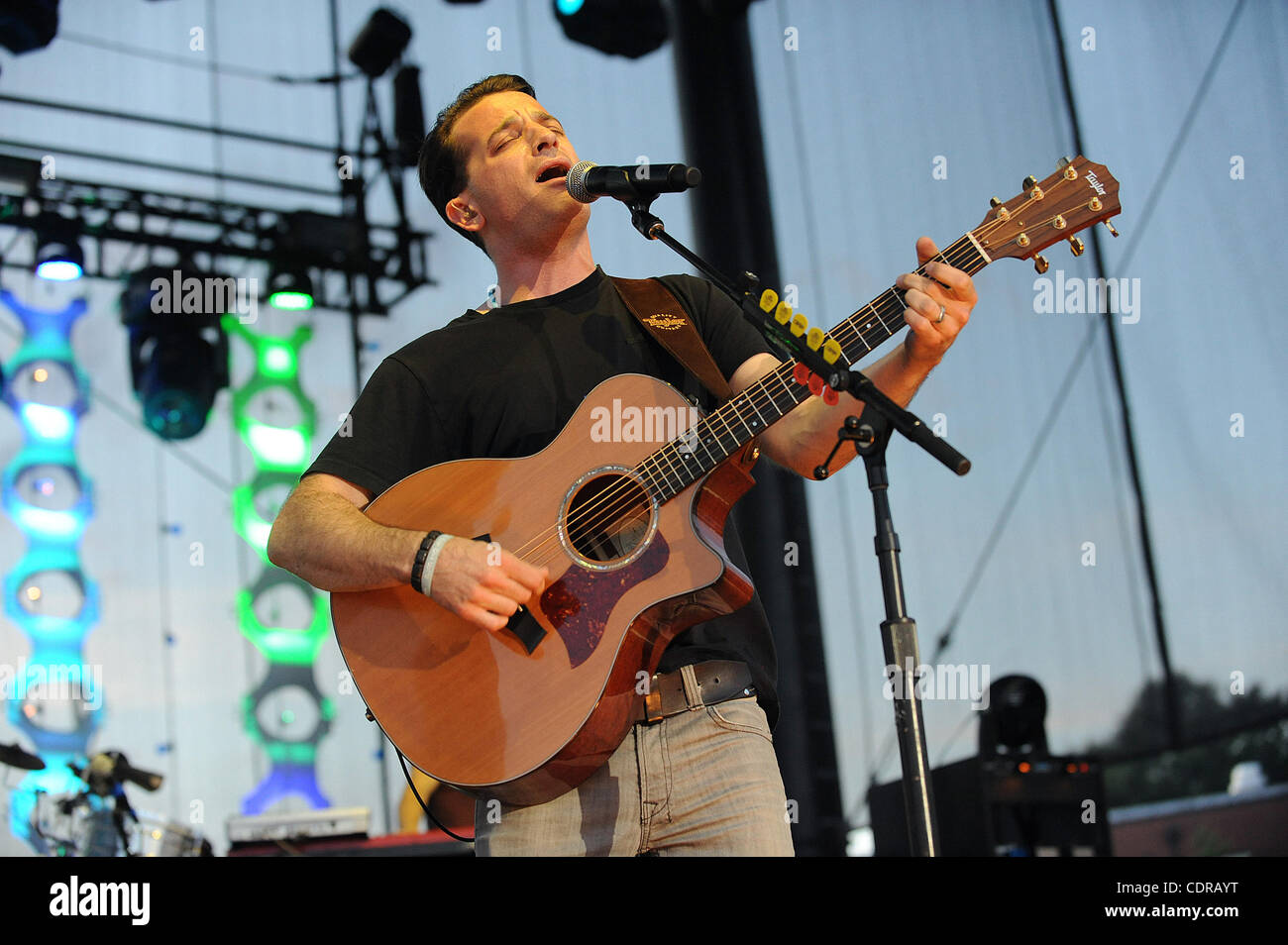Jul 14, 2011 - Raleigh, North Carolina; USA - Singer / Guitarist MARC ...