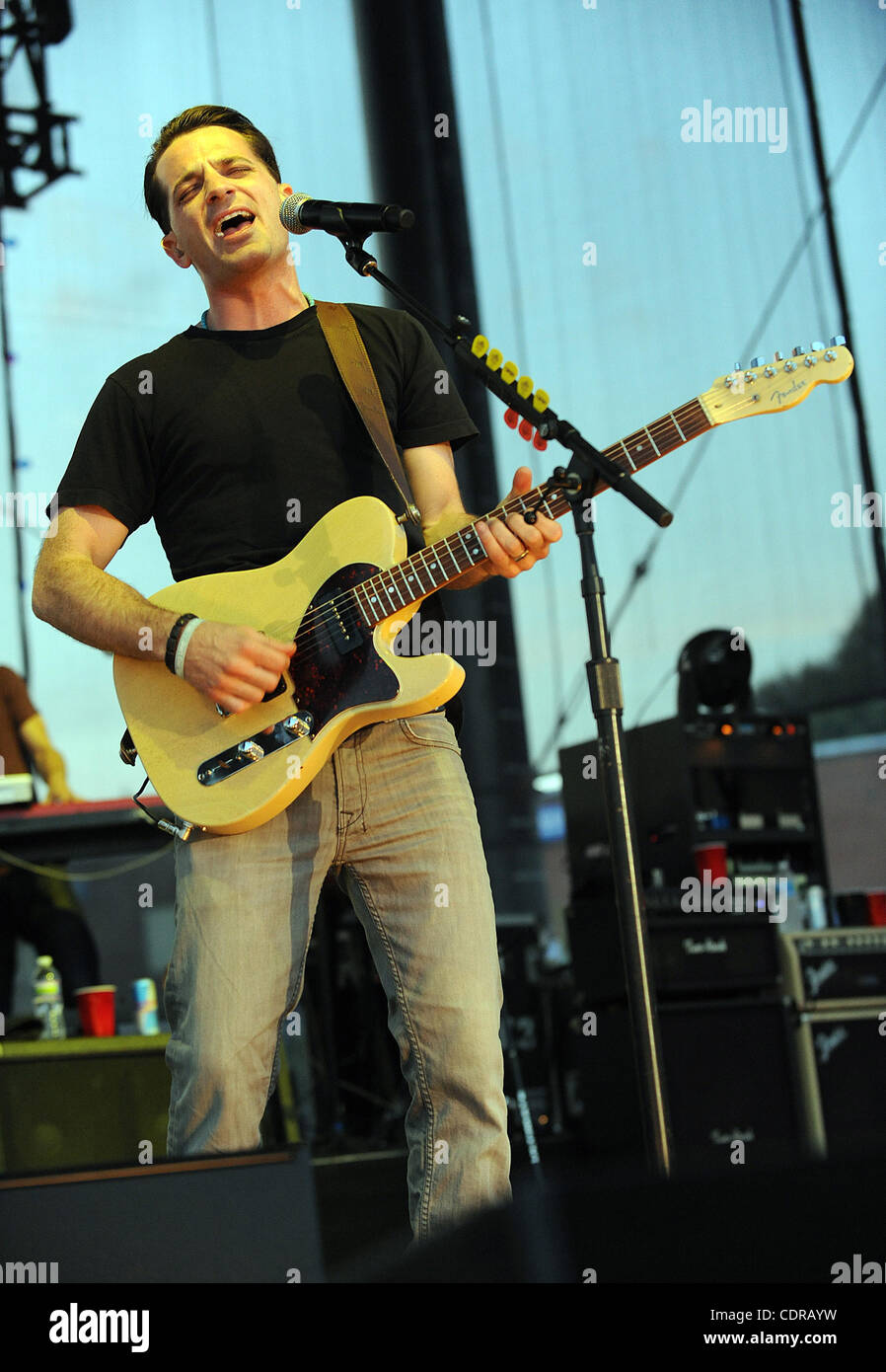 Jul 14, 2011 - Raleigh, North Carolina; USA - Singer / Guitarist MARC ...