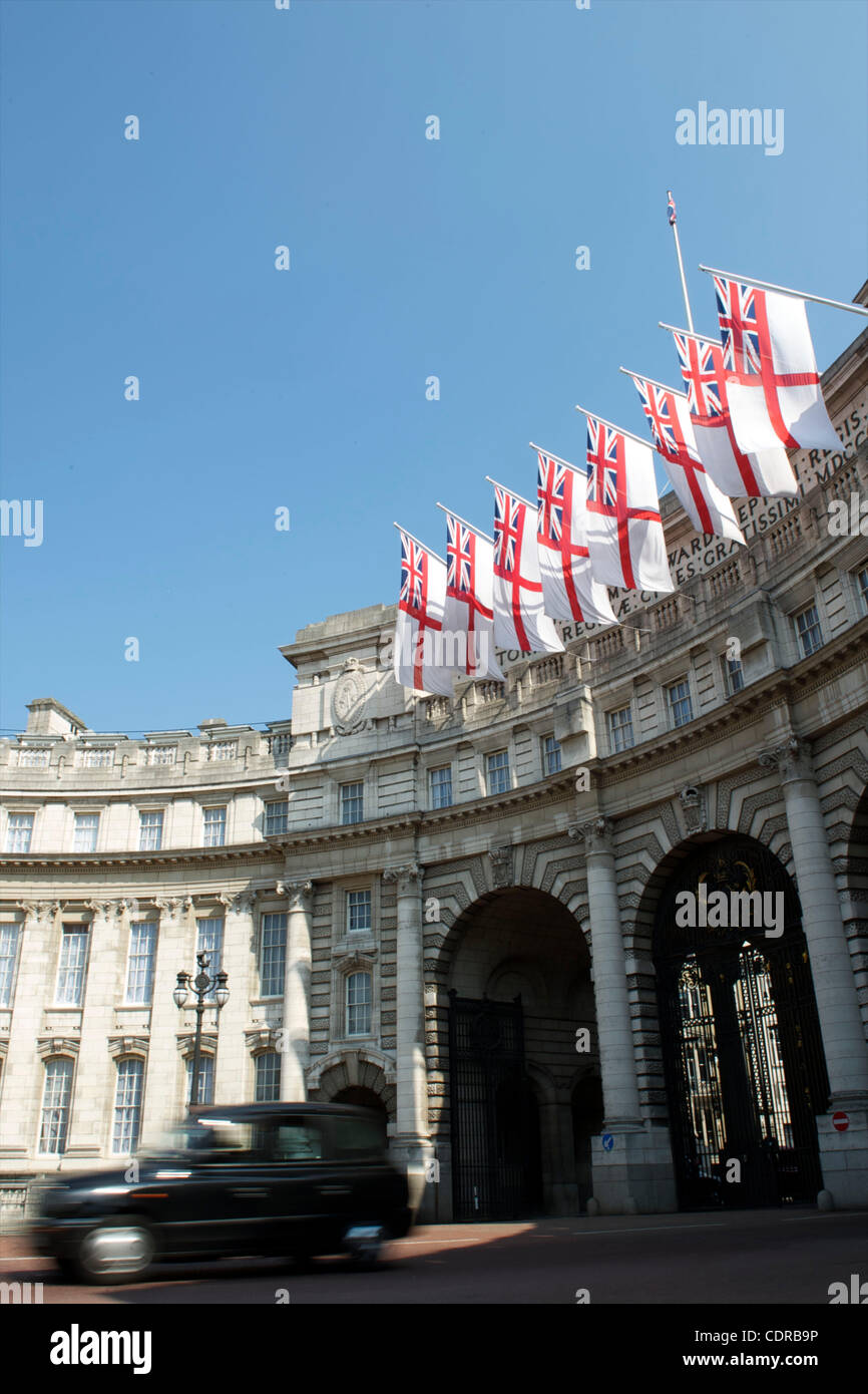 Apr 25, 2011 - London, United Kingdom - A festive display of flags ...