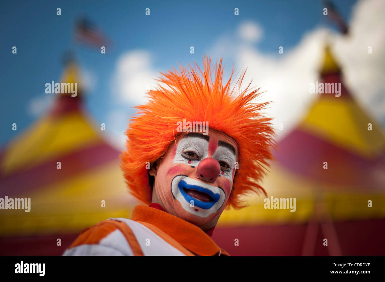 May 5, 2011 - Frederick, Maryland, U.S. - Perlito, a clown from ...