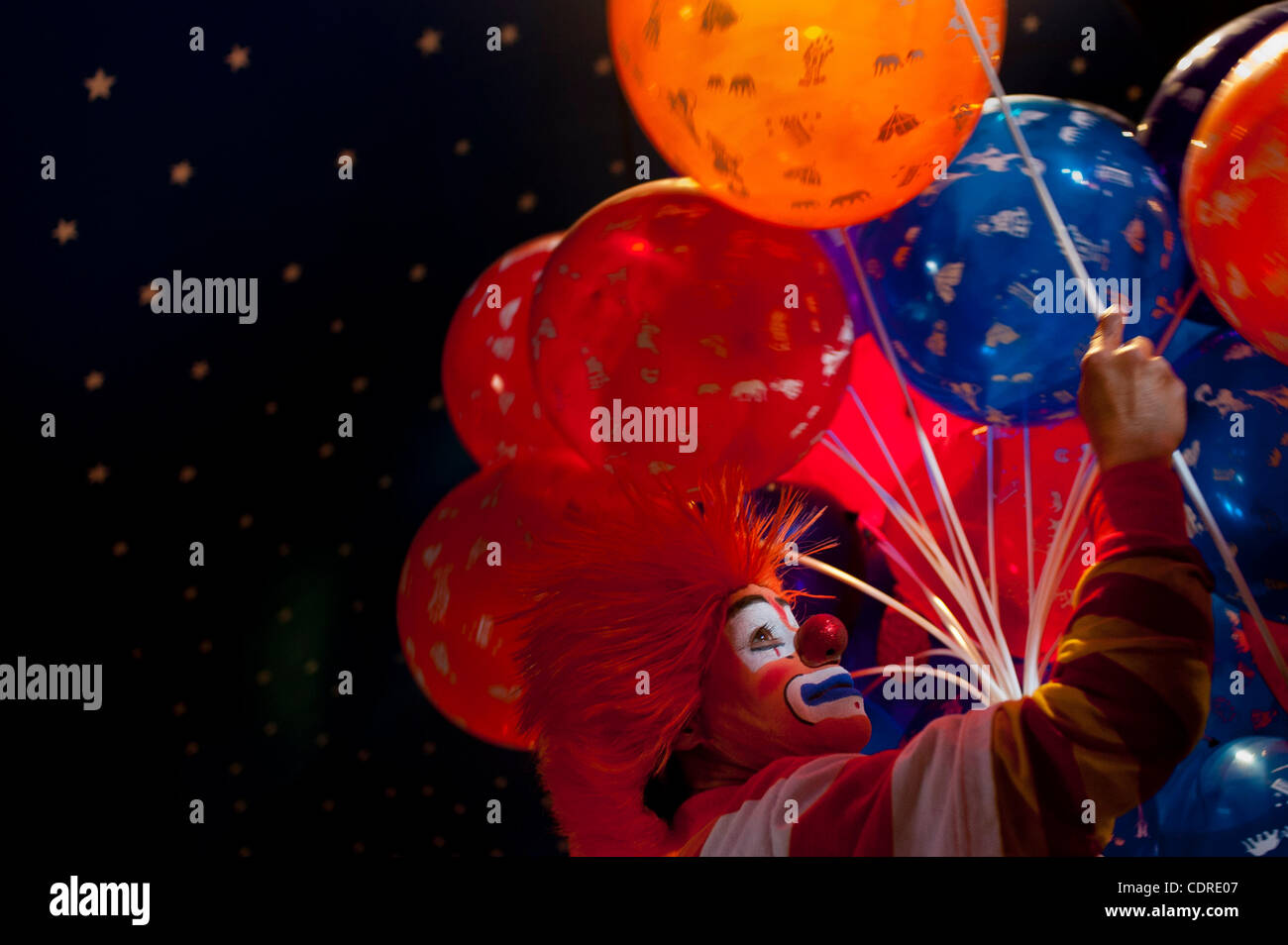 May 5, 2011 - Frederick, Maryland, U.S. - Perlito, a clown from ...