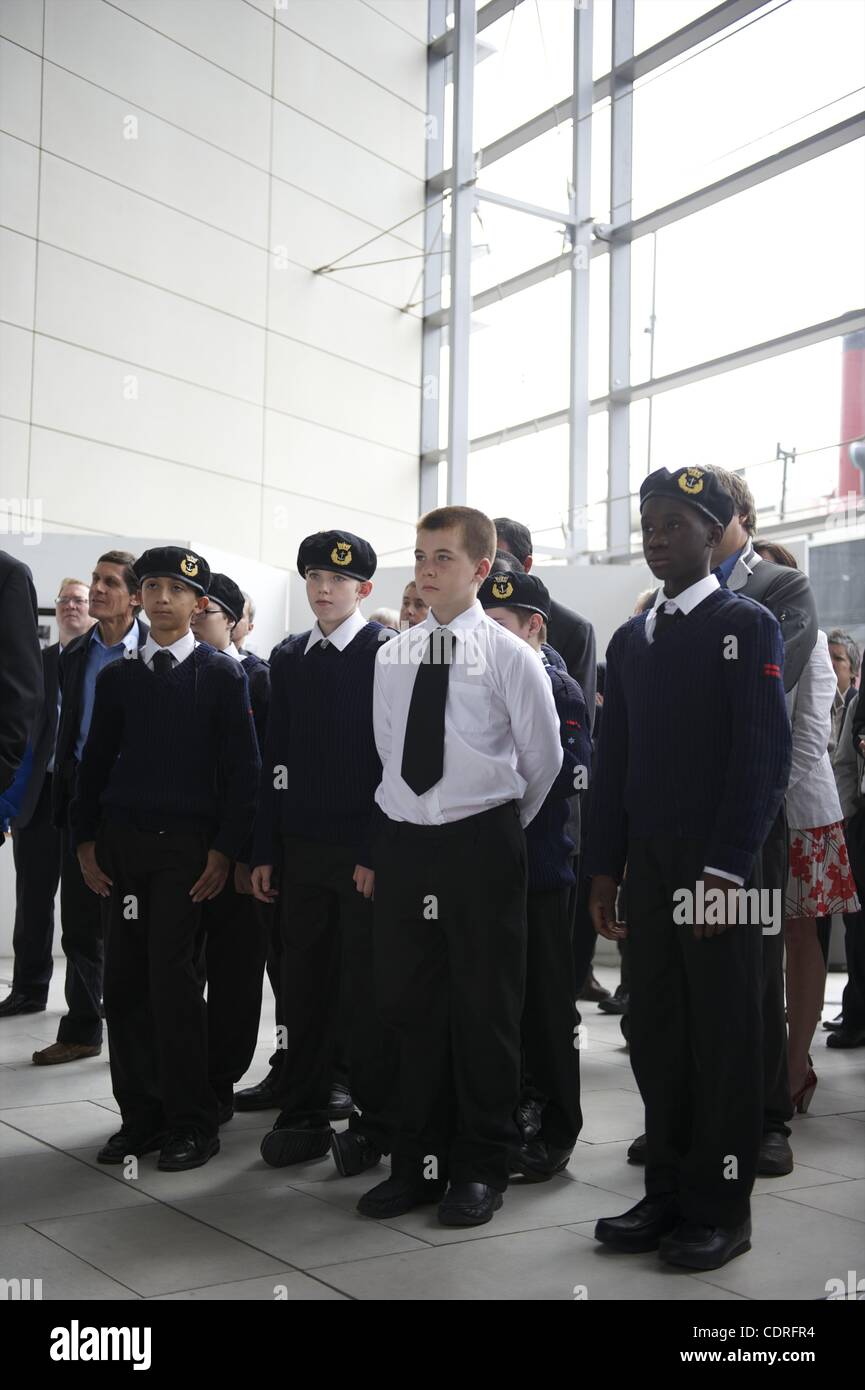 July 13, 2011 - London, England, UK - London Nautical School students ...