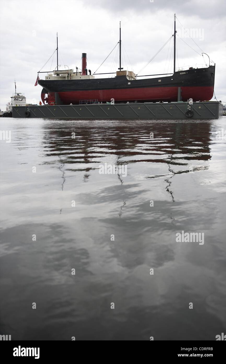 July 13, 2011 - London, England, UK - The SS Robin, the only remaining ...