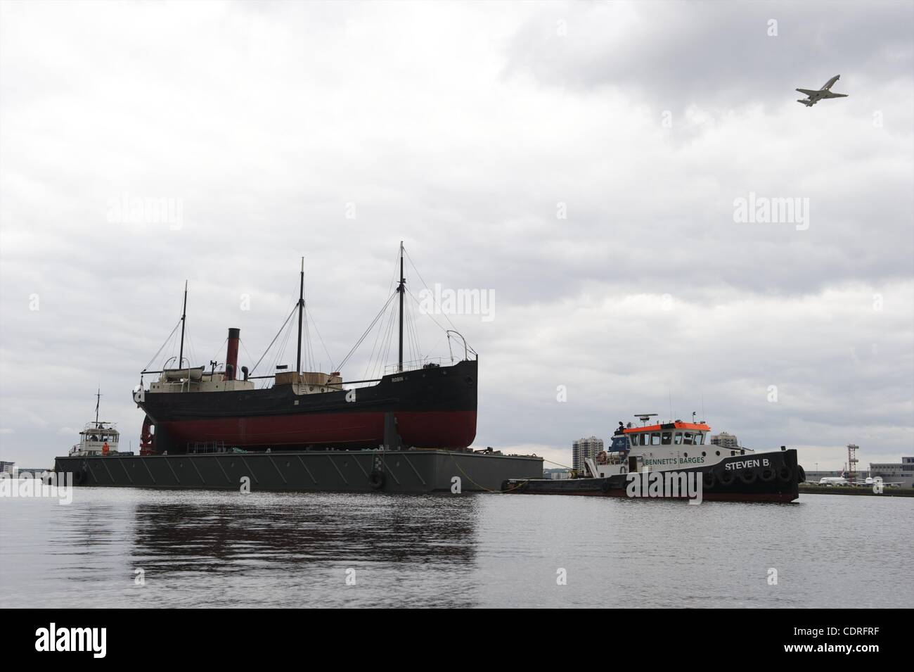 July 13, 2011 - London, England, UK - The SS Robin, the only remaining ...