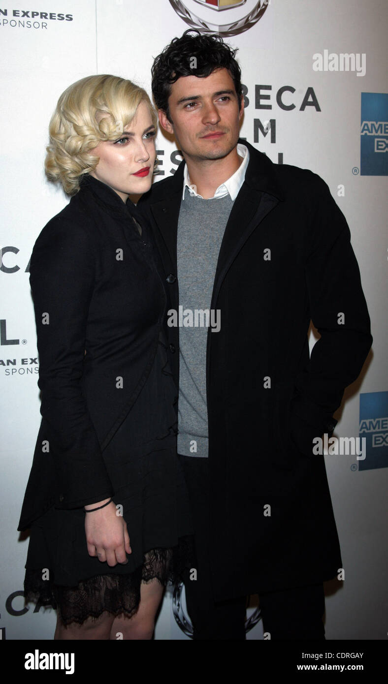 Apr. 22, 2011 - New York, New York, U.S. - RILEY KEOUGH AND ORLANDO ...