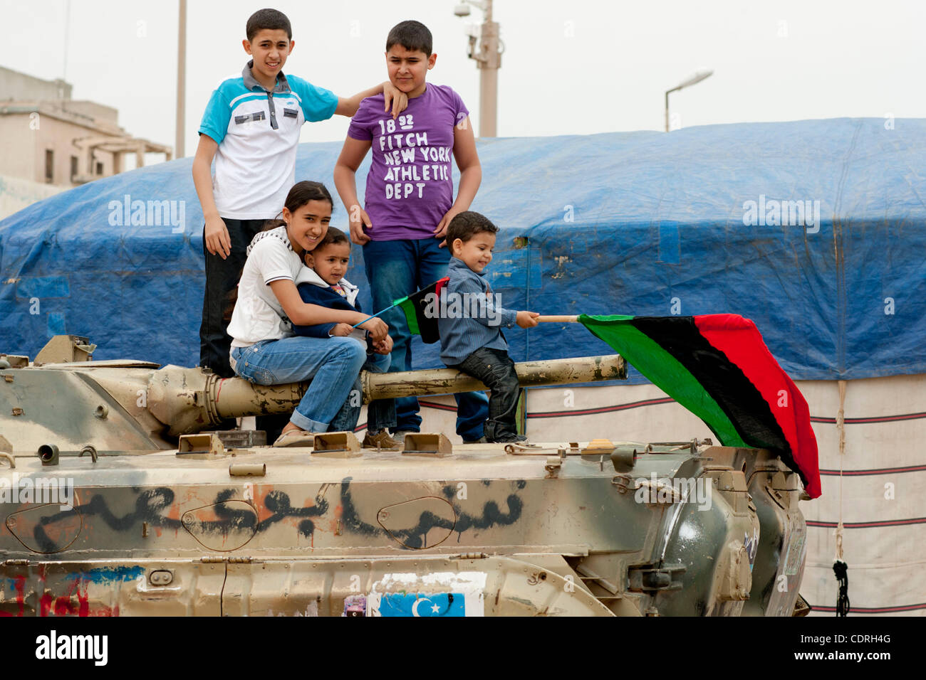 Libyan tank hi-res stock photography and images - Alamy